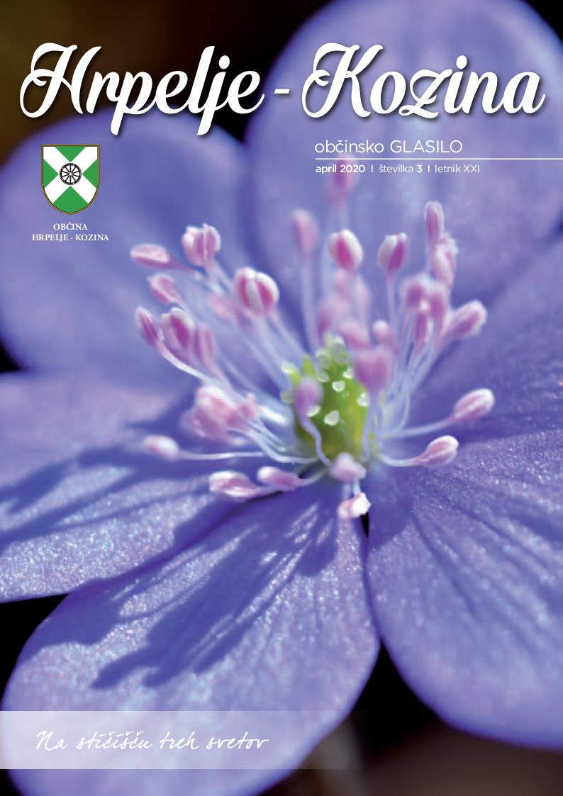 Občinsko glasilo Hrpelje - Kozina, April 2020 - hrpelje-kozina.si