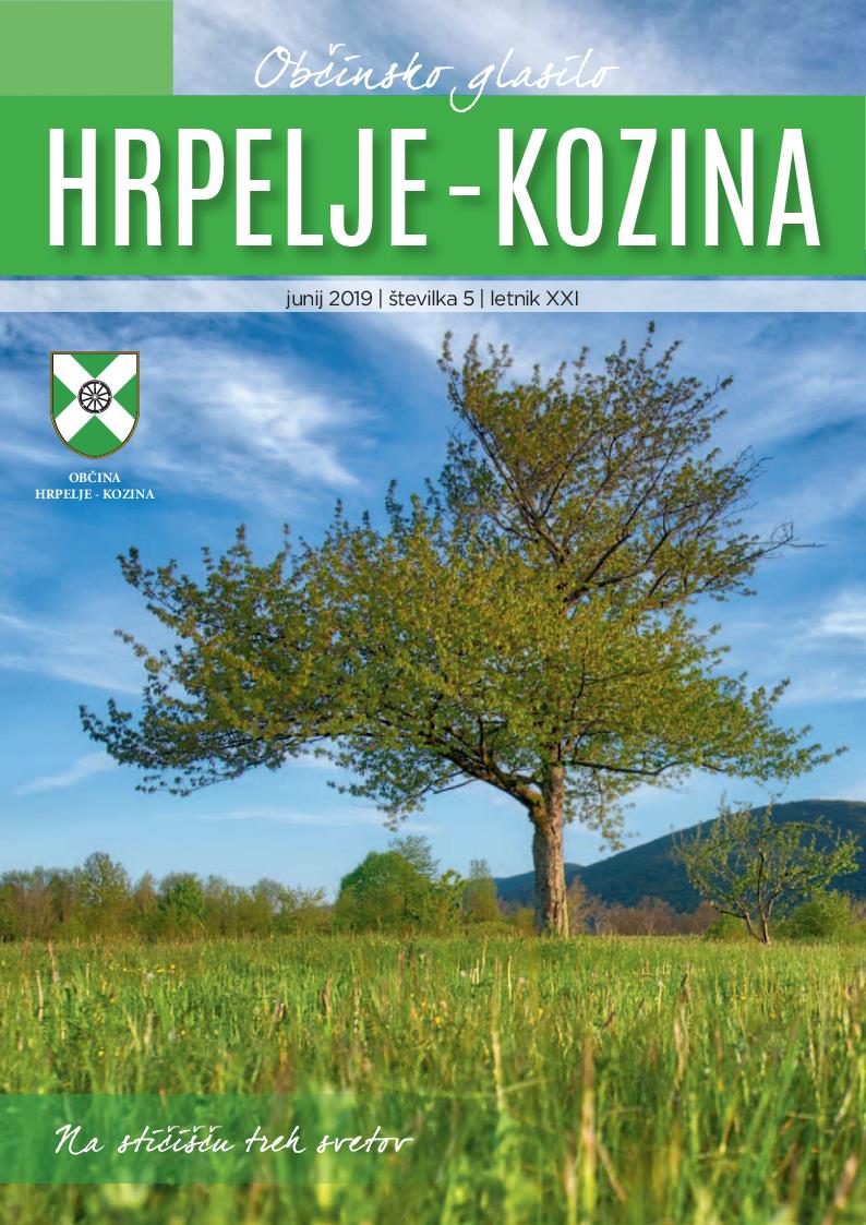 Občinsko glasilo Hrpelje - Kozina, Junij 2019 - hrpelje-kozina.si