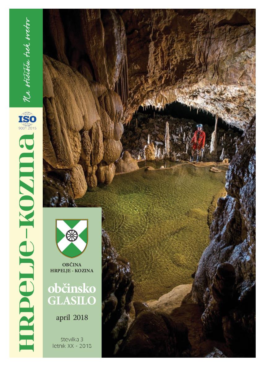 Občinsko glasilo Hrpelje - Kozina, April 2018 - hrpelje-kozina.si